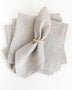 Grace Linen Napkins, Natural (Set of Two)
